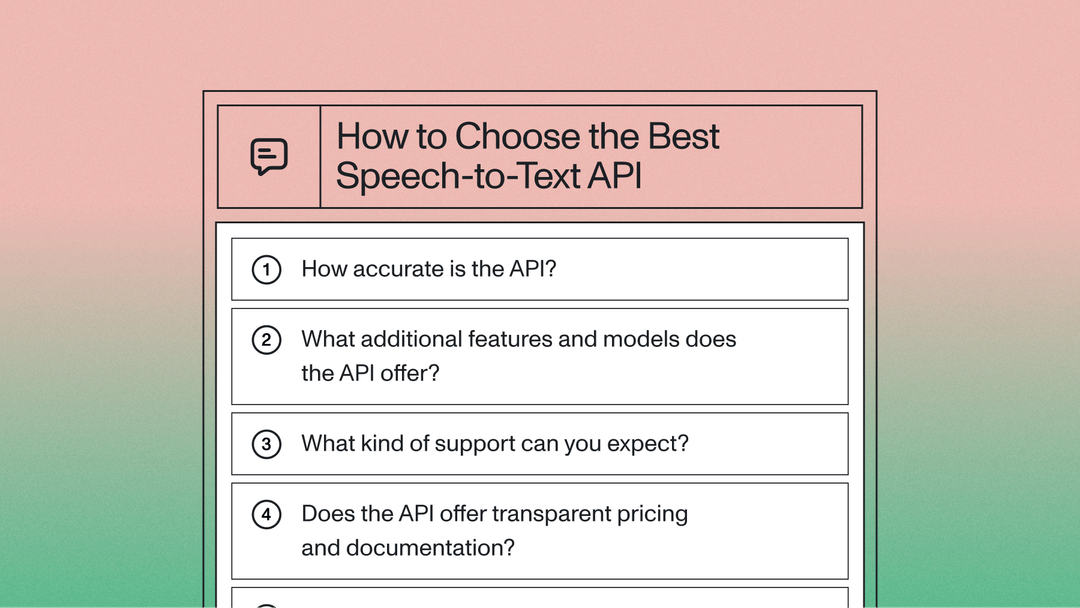 The top free Speech-to-Text APIs, AI Models, and Open Source Engines